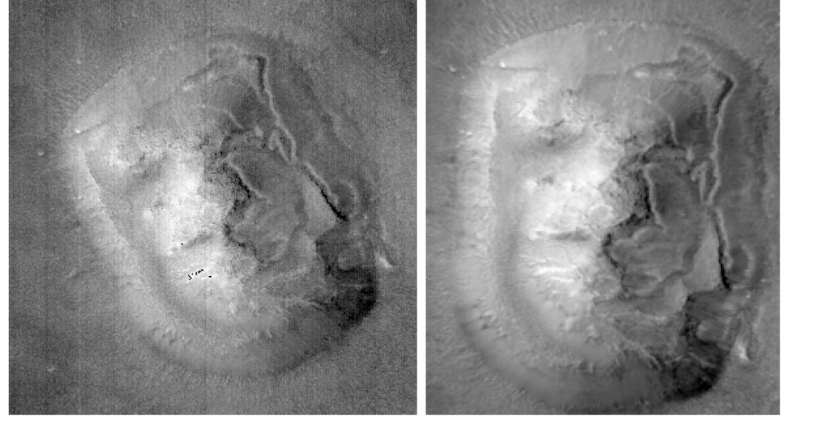 Symmetry and Geometry of the Face on Mars Revealed: A New Analysis ...